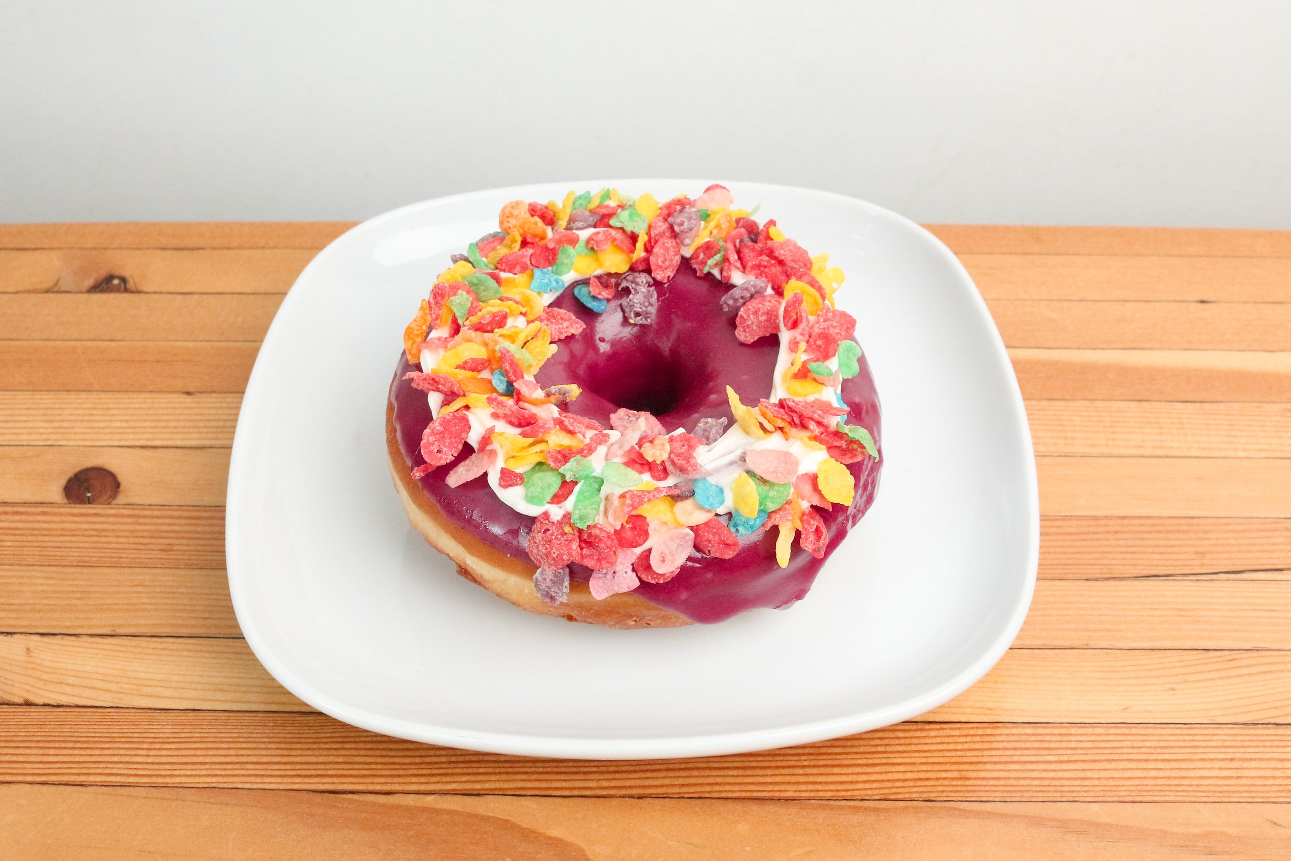 Blueberry Fruity Pebbles | Bronuts & Coffee