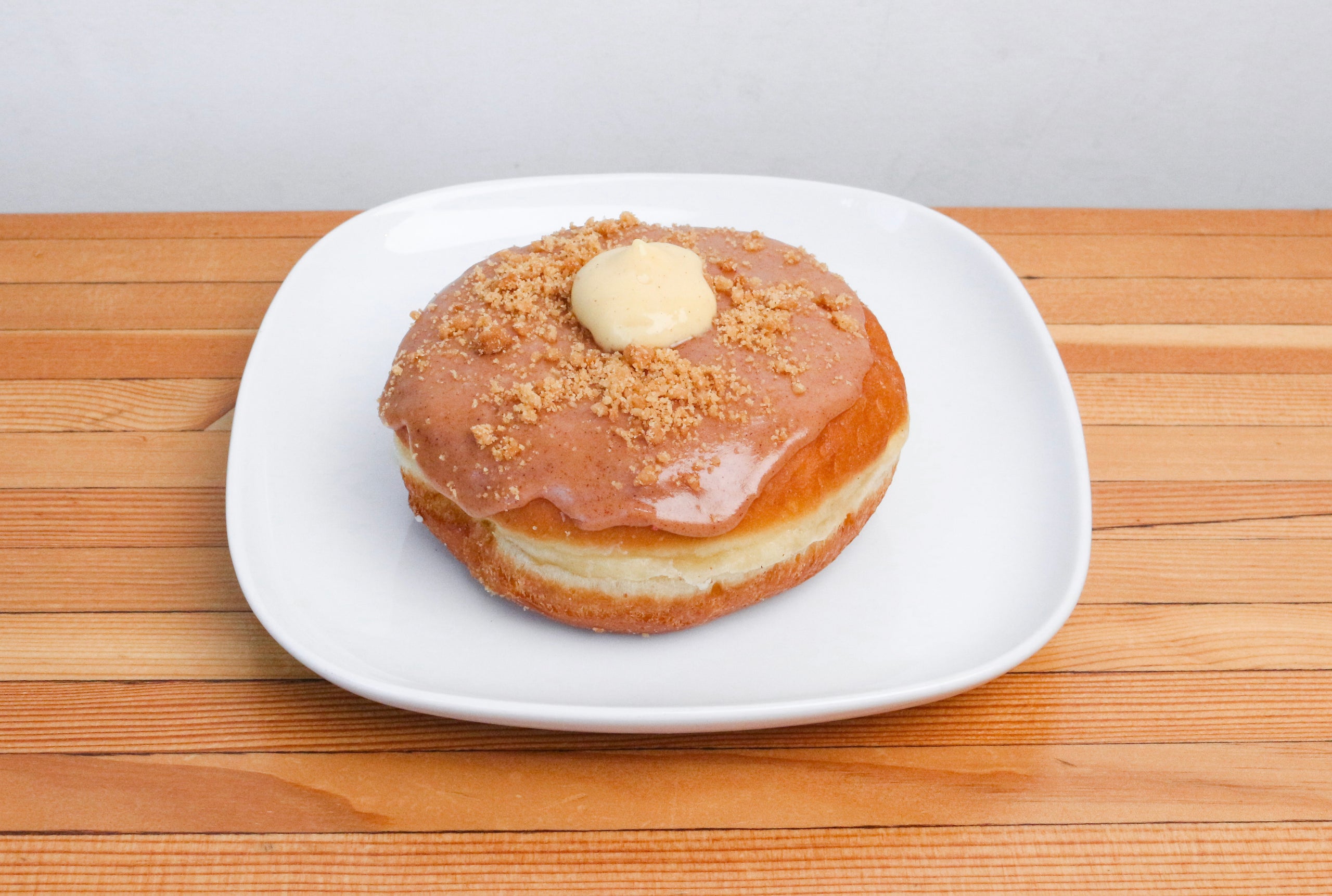 Eggnog Cinnamon Custard | Bronuts & Coffee