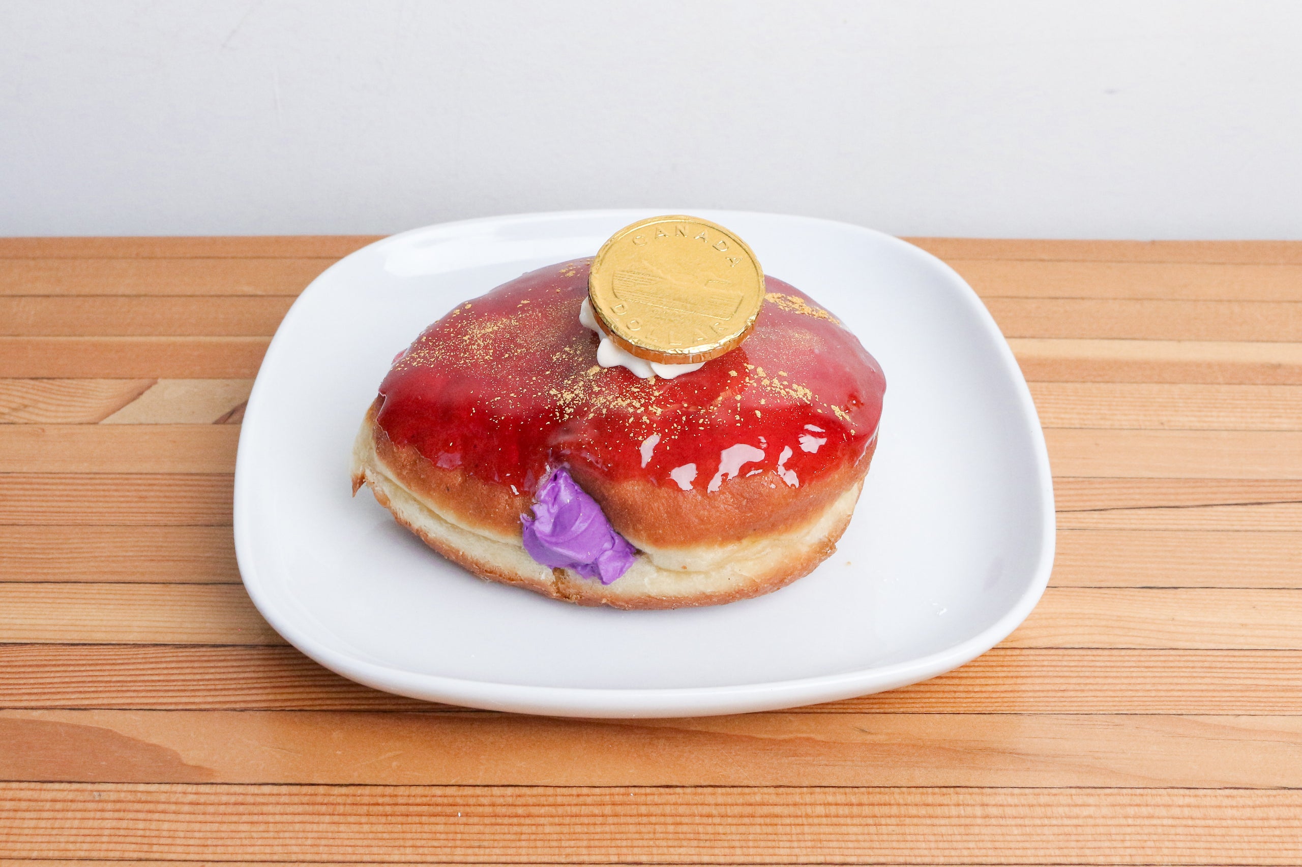 Ube Cheesecake | Bronuts & Coffee